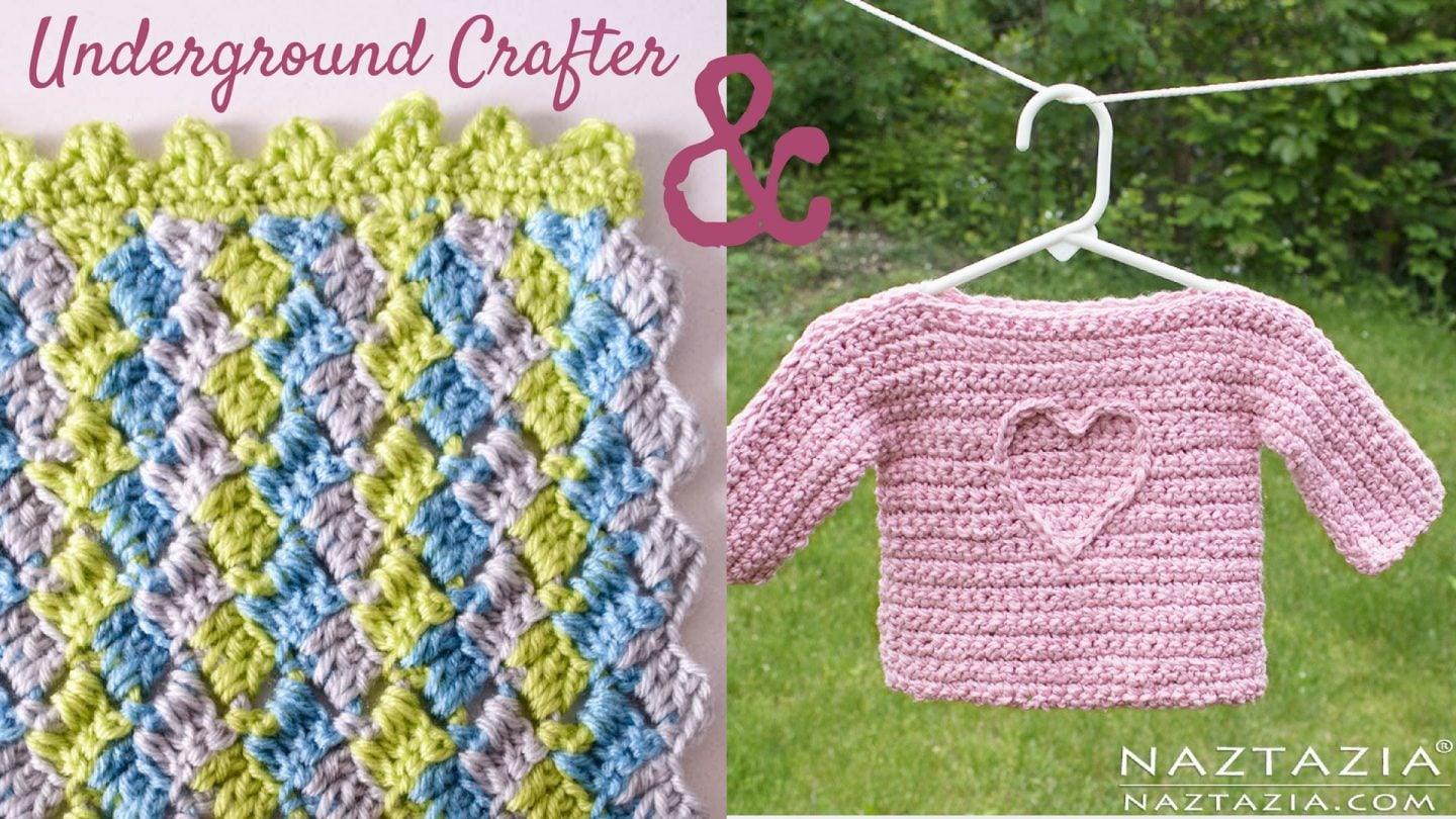 Crochet Pattern: Crosshatch Stitch Baby Blanket With Video ...