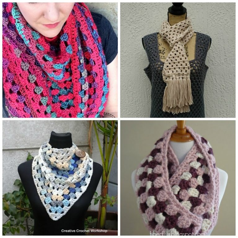 Roundup: 40 Free Crochet Patterns for Granny-Inspired Women's ...