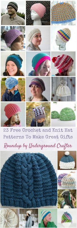 35 Handmade Hat Patterns and Tutorials To Make Great Gifts ...