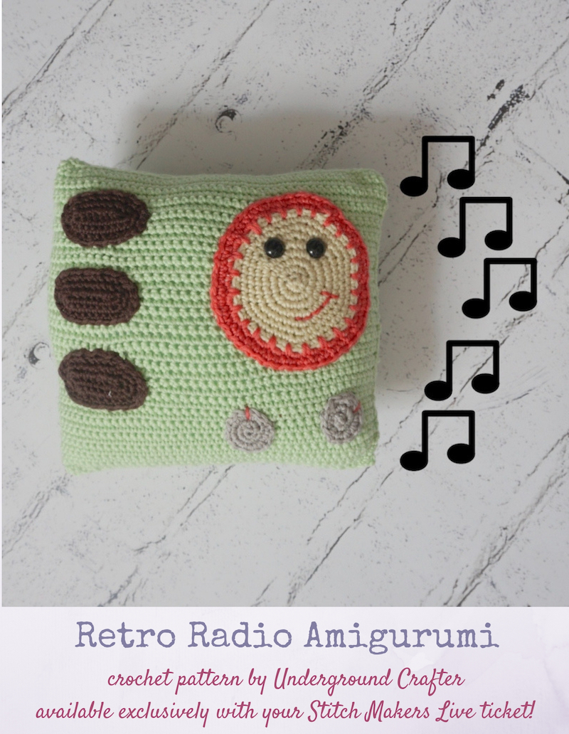 Join Me for Stitch Makers Live 2019 Crochet! - Underground Crafter