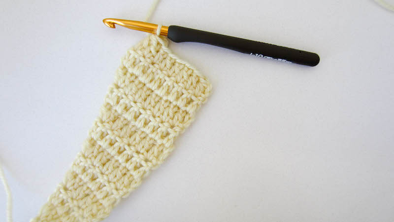 How To Double Crochet 2 Stitches Together - Underground Crafter
