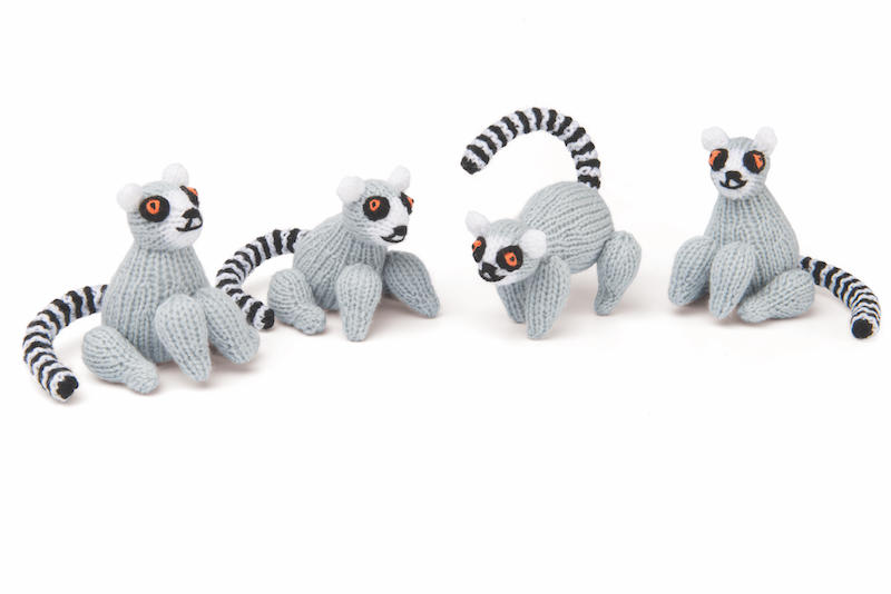 Knitted Safari Book Review + Lemur Pattern - Underground Crafter