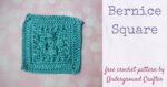 Textures and Tassels Blanket: Part 19 Bernice Square - Underground Crafter