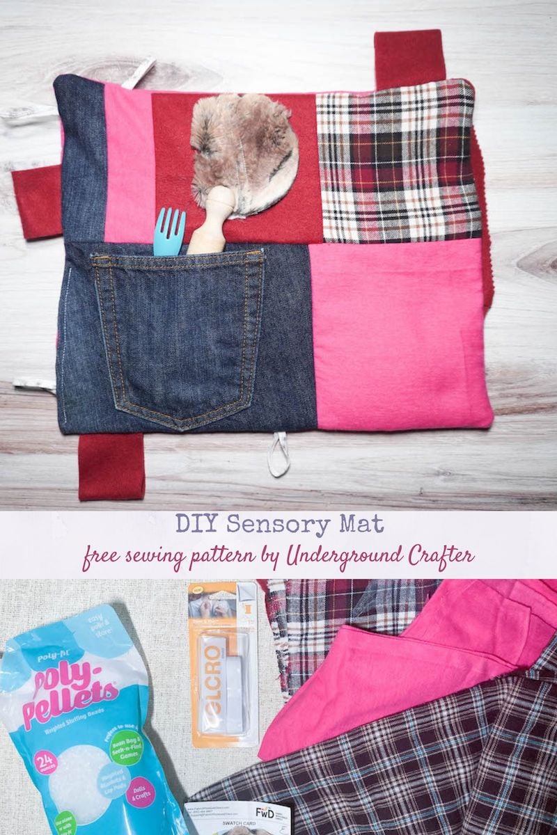 DIY Sensory Mat Tutorial - Underground Crafter
