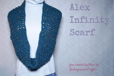 Crochet Pattern: Alex Infinity Scarf - Underground Crafter