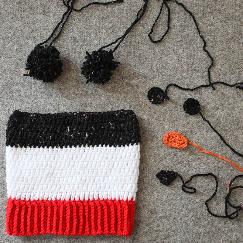 Snowman Sack Hat in 10 Sizes - Underground Crafter