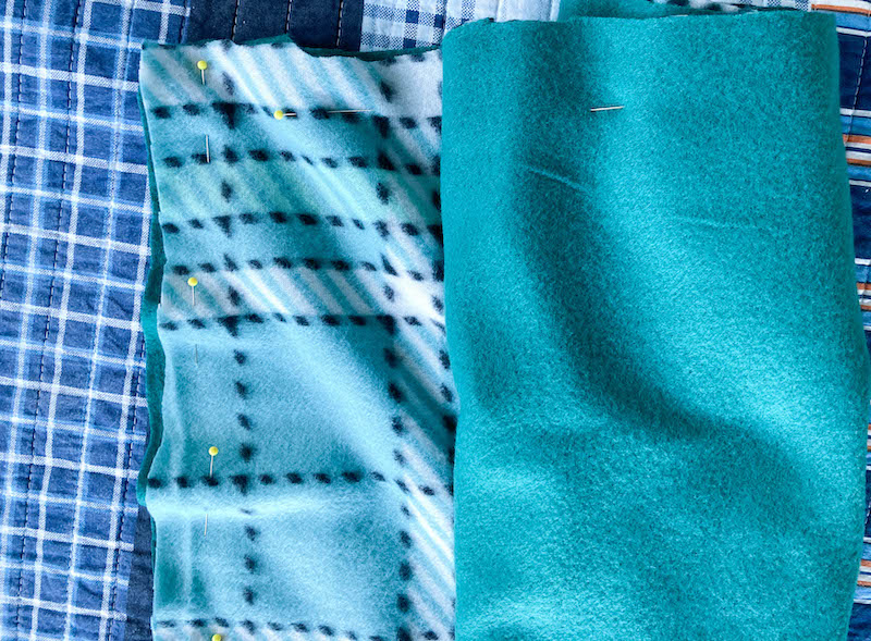 How To Sew a Fleece Blanket - Underground Crafter