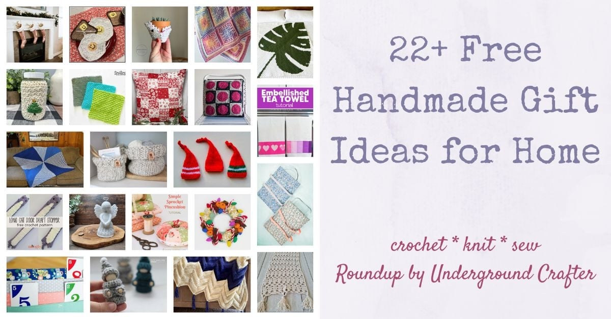 22+ Handmade Gift Ideas for Home - Underground Crafter
