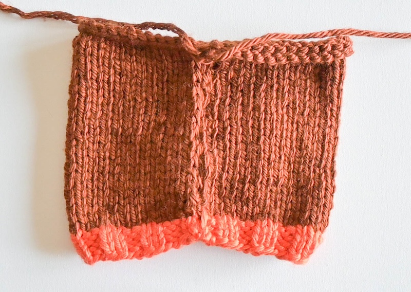 Knit Flat Turkey Sack Hat Pattern - Underground Crafter