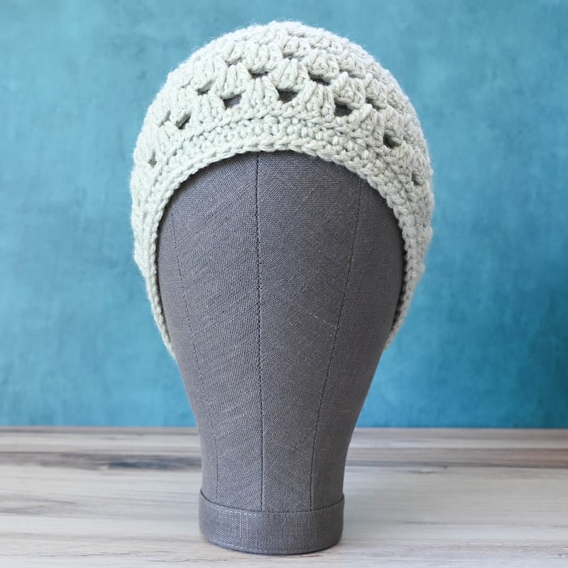 Luisa Top-Down Granny Stitch Hat Pattern - Underground Crafter
