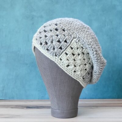 15 Free Crochet Granny Stitch & Granny Square Hat Patterns ...